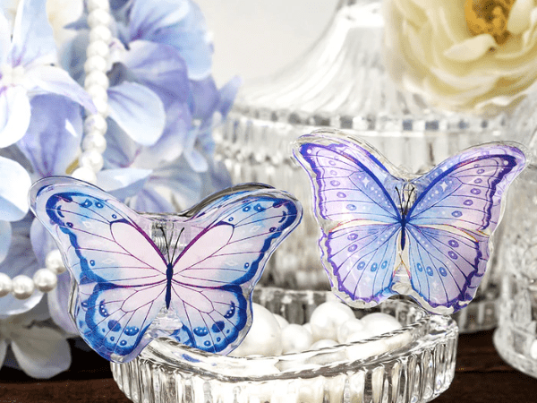 Product Spotlight | Acrylic Butterfly Planner Clip | Desk Cosmos