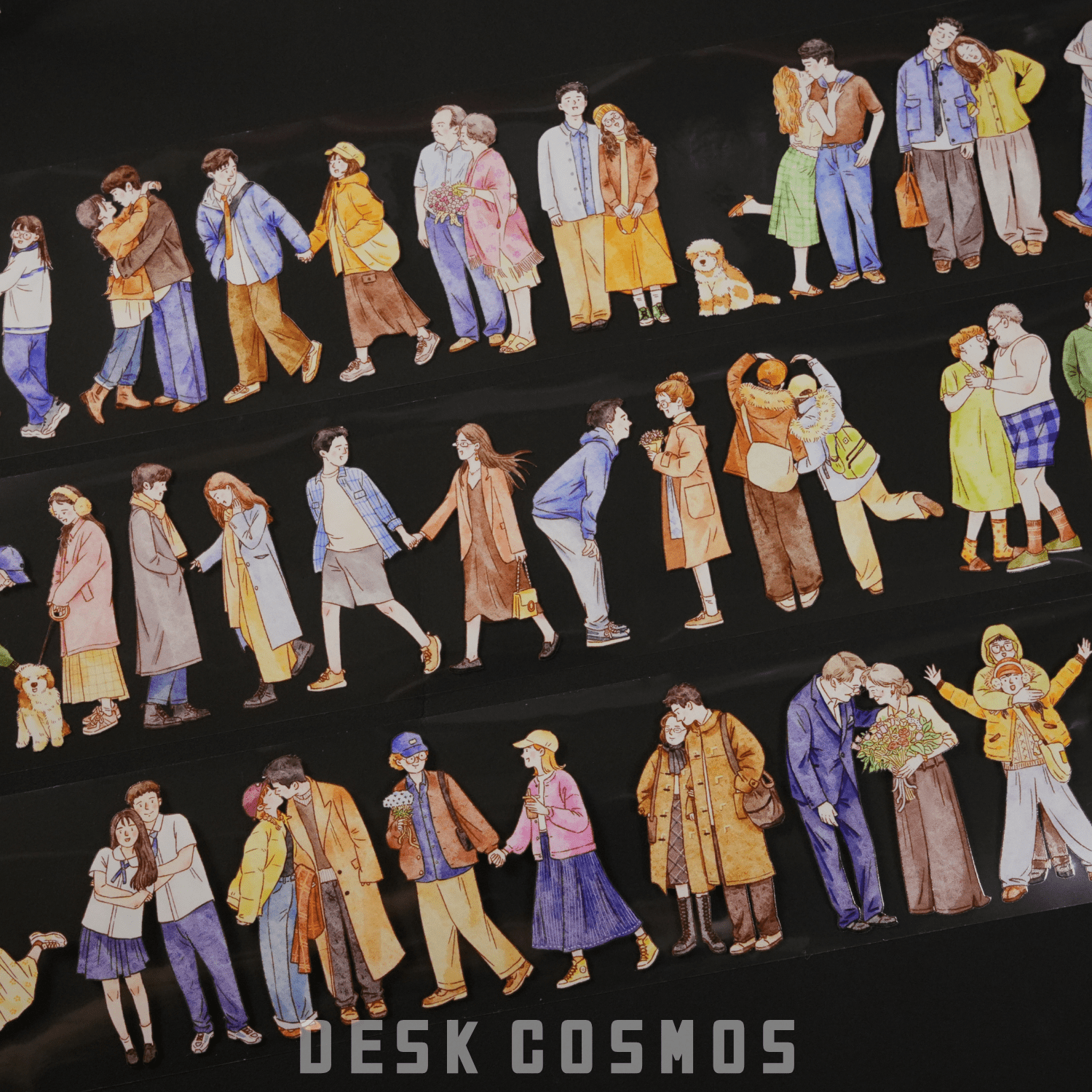 Character Stickers & Tape for Journals – Desk Cosmos