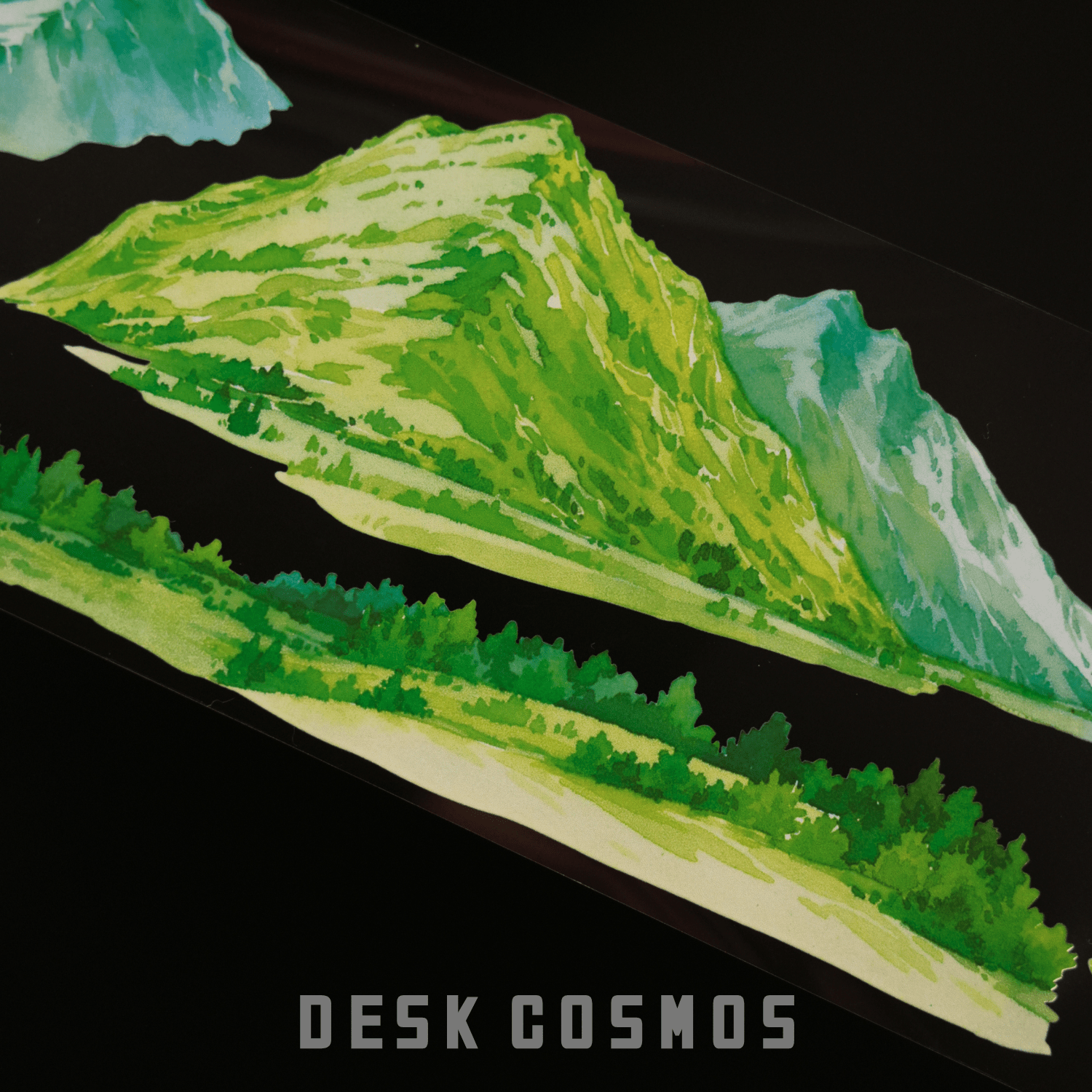 Natural Scenery Theme Stickers, Tape & Journals – Desk Cosmos