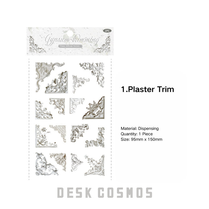 Time Album Series Vintage Corner Sticker - Desk Cosmos