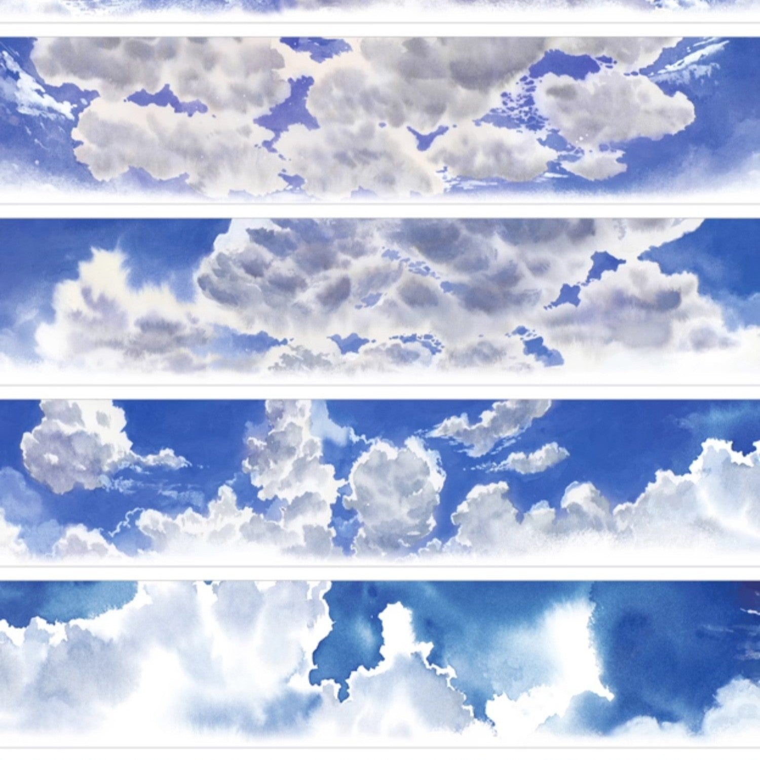 Cloudy Sky Long Loop Tape – Deep Sky - Desk Cosmos