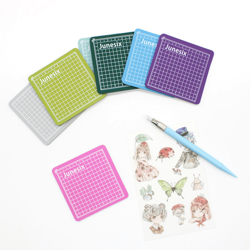 Mini Cutting Mat Journal Tool Background Pad - Desk Cosmos